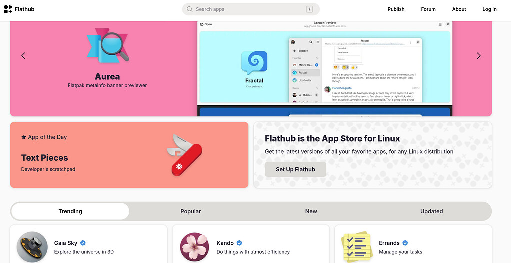 Why does the Flathub website display all app icons downscaled to 128x128? - Site Help and ...