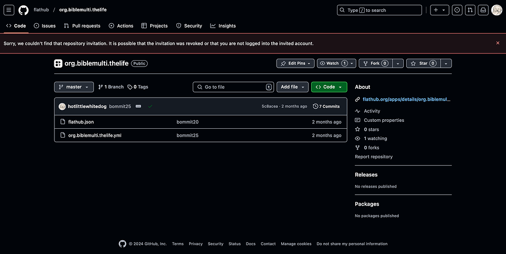Invitation has expired! - Flathub Discourse